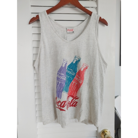 Vintage | Tops | Vintage Coke Tank | Poshmark